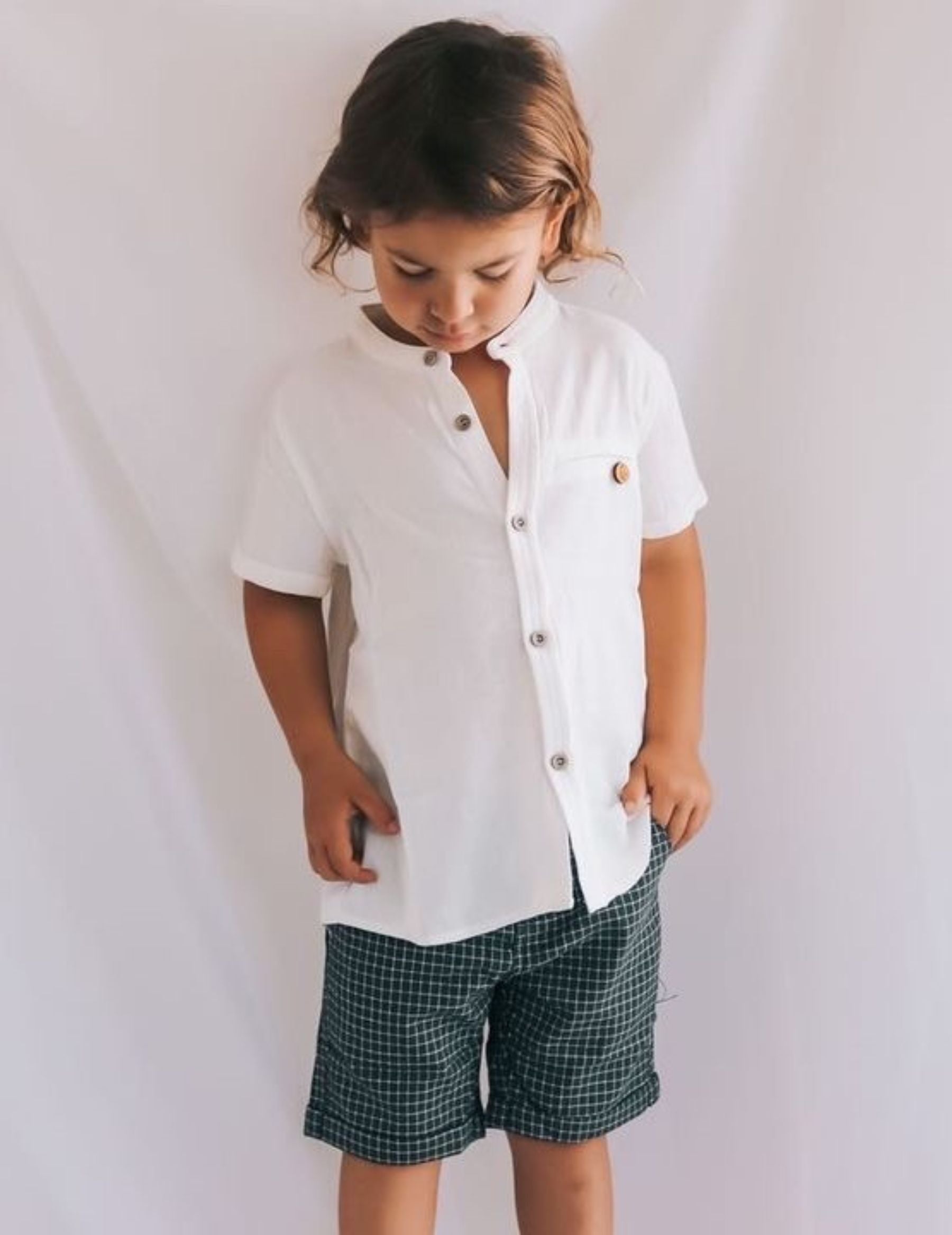 Koa Boys Shirt - White – For Little Kiwis
